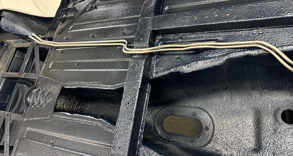 Stainless Steel AN6 Fuel Pipe, MGB | BMC British Automobile - Sports ...